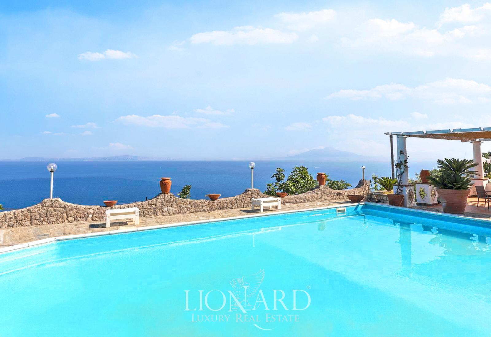 Luxury Oasis: Sea-front Villa With A Pool For Sale In Capri | Lionard