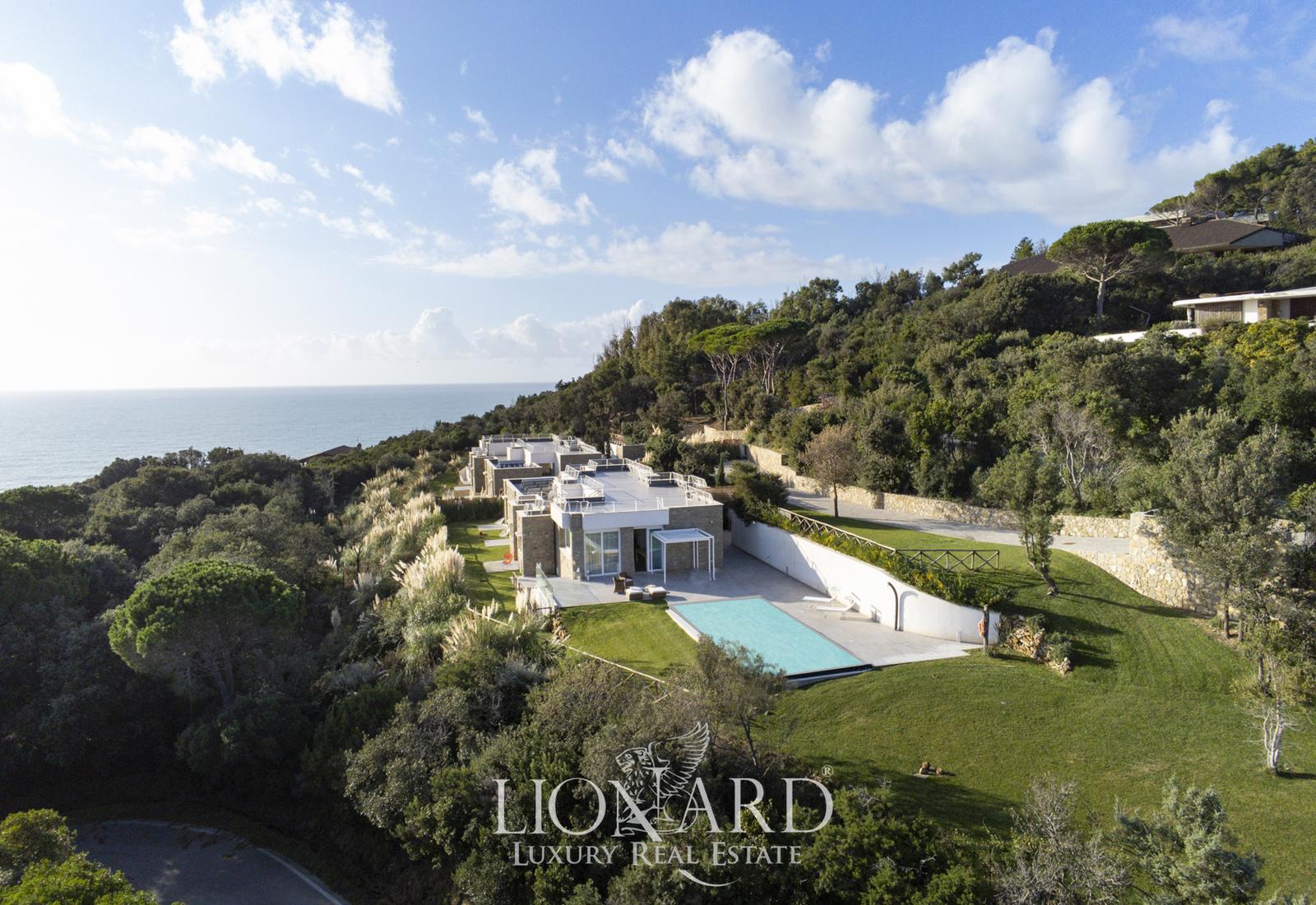 Modern Villa With A Pool On Punta Ala's Bay | Lionard