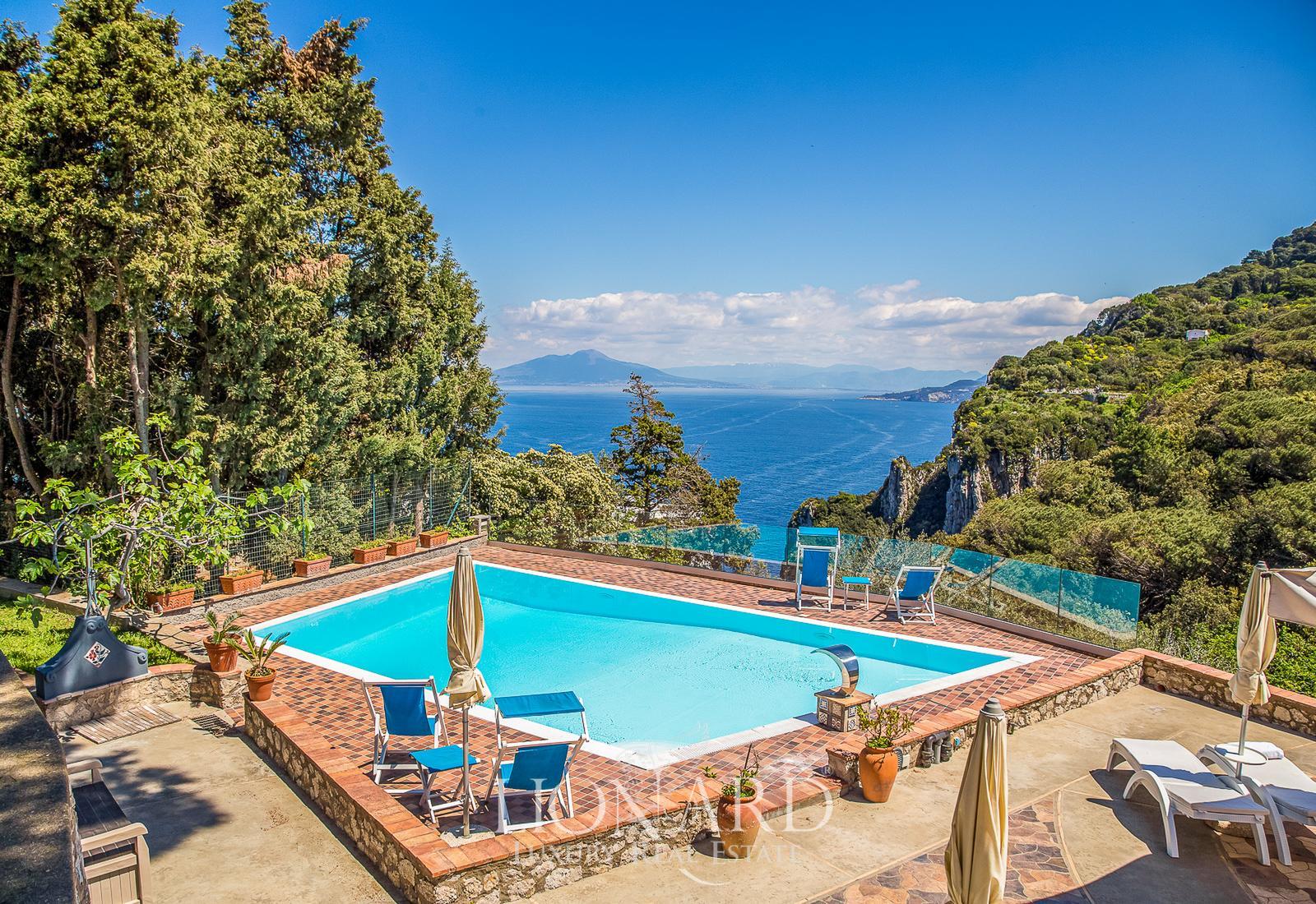 Exclusive Villa With A View Of The Sea On The Island Of Capri | Lionard