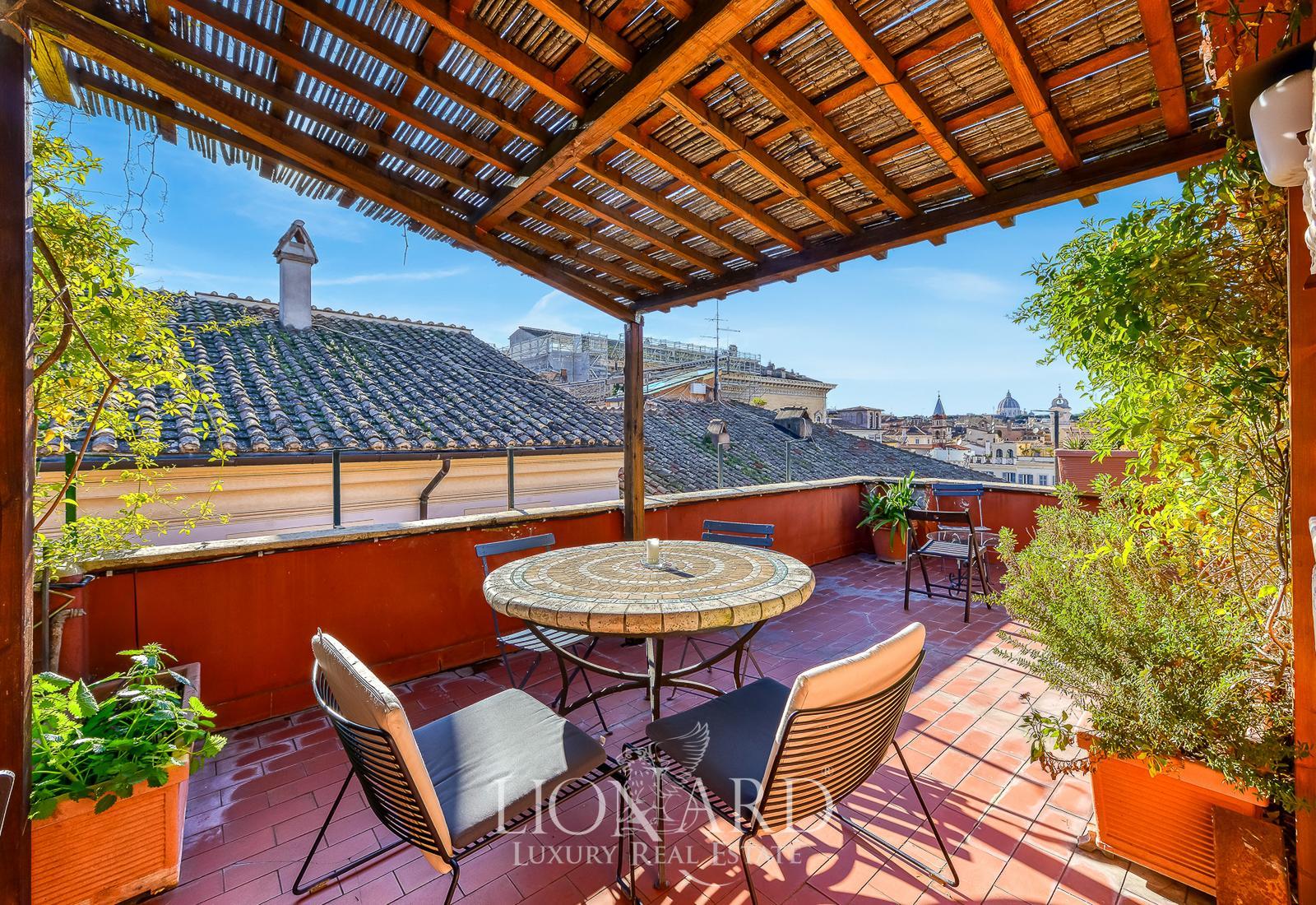 Lovely Penthouse With A Panoramic Terrace For Sale In Rome | Lionard