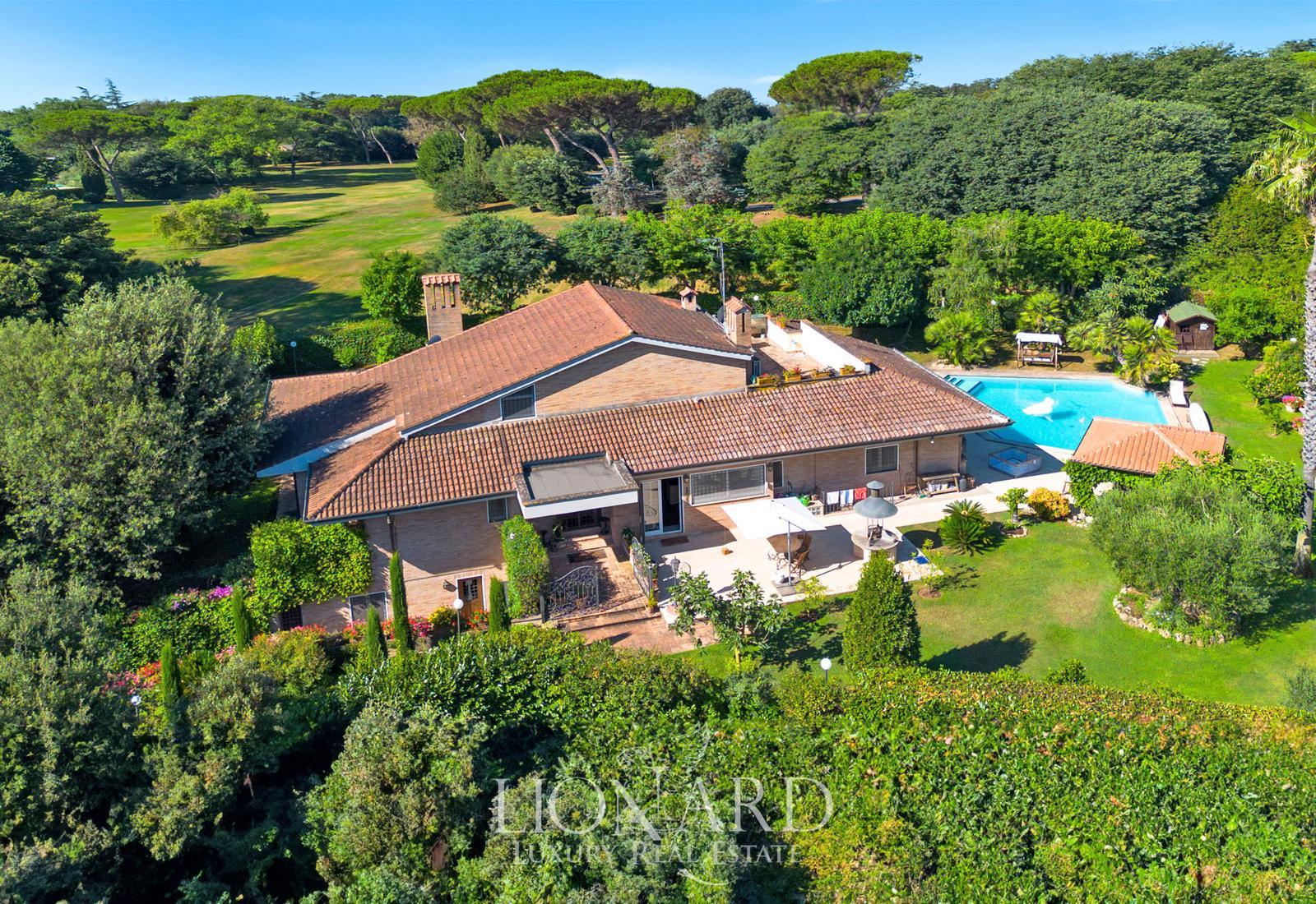 Elegant Villa For Sale In The Exclusive Roman District Of Olgiata | Lionard