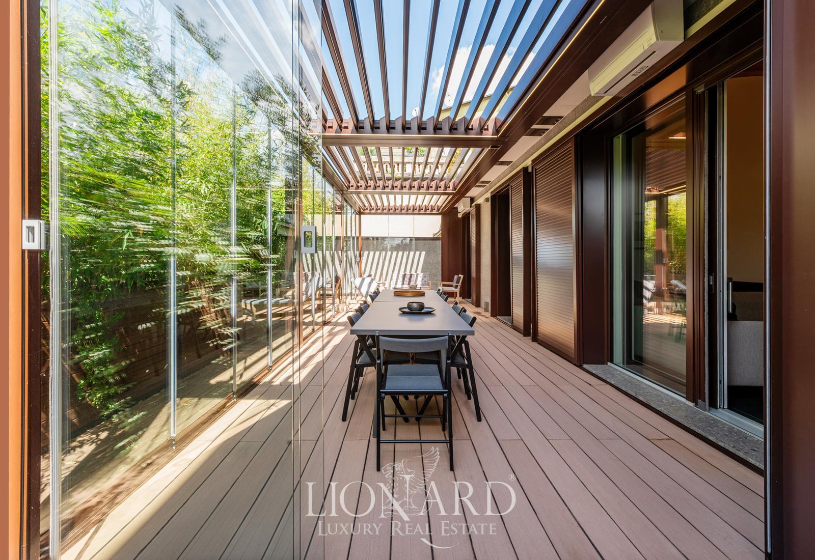 Modern Luxury Penthouse With Domotic Terrace For Sale In Milan | Lionard