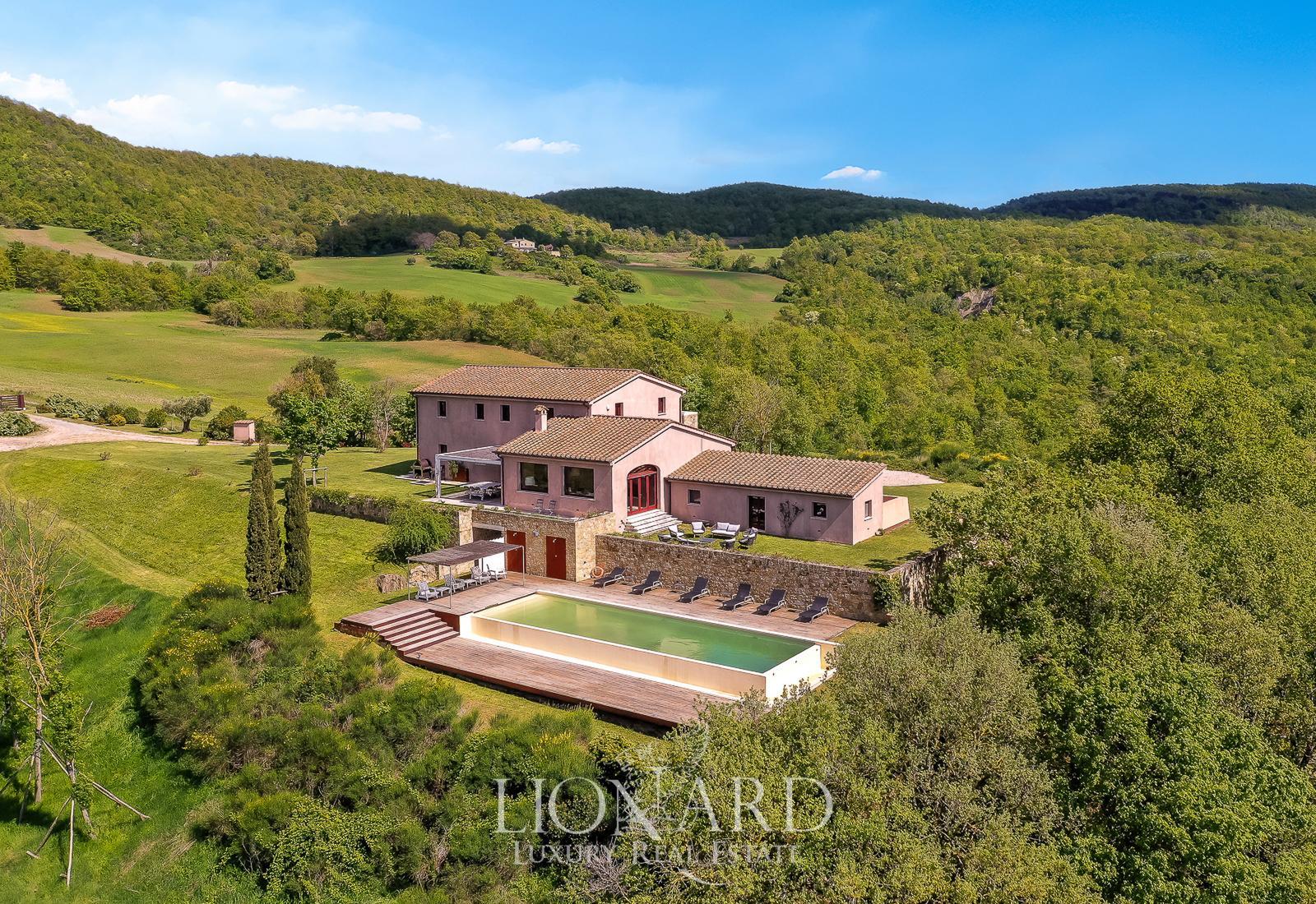 Luksusowa Willa O Pięknym Designie Na Sprzedaż W Val D'Orcia | Lionard