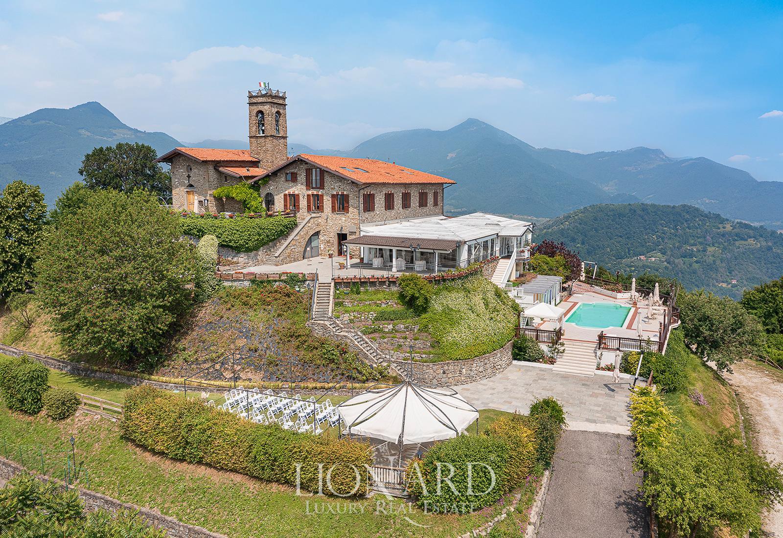 Ancient Monastery With Pool And A View Of Lake Iseo | Lionard