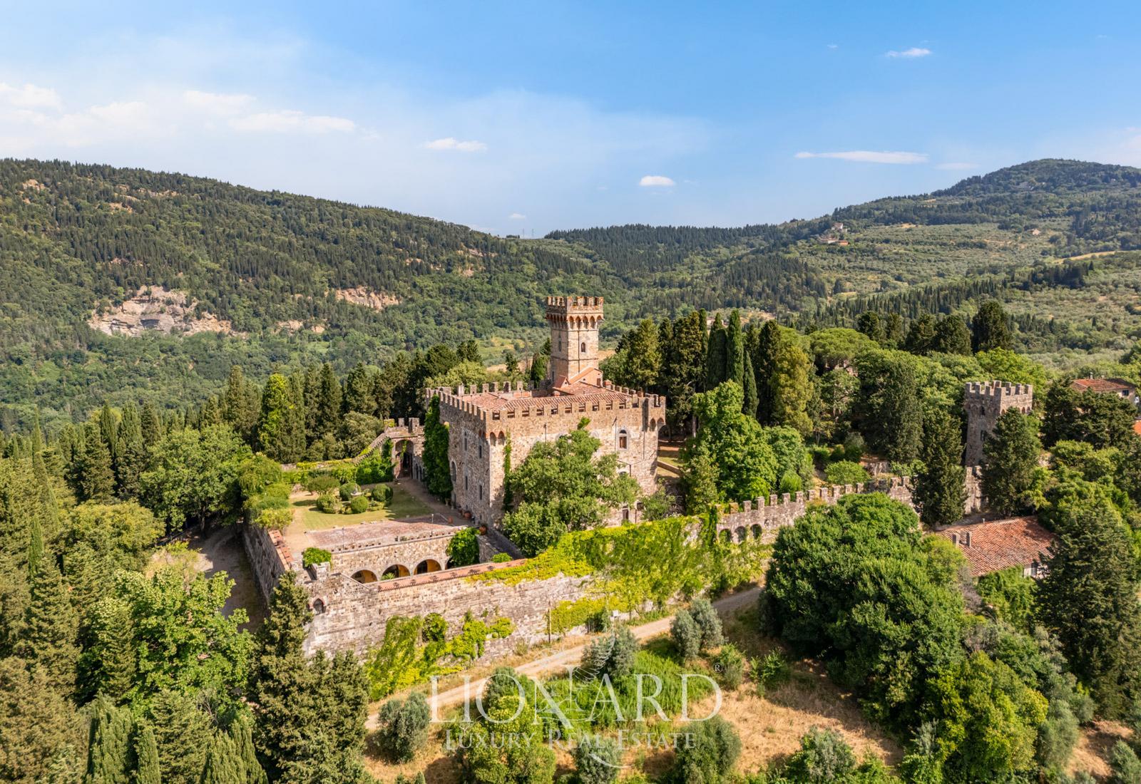 Extraordinary Castle With A View Of Florence For Sale In Tuscany | Lionard